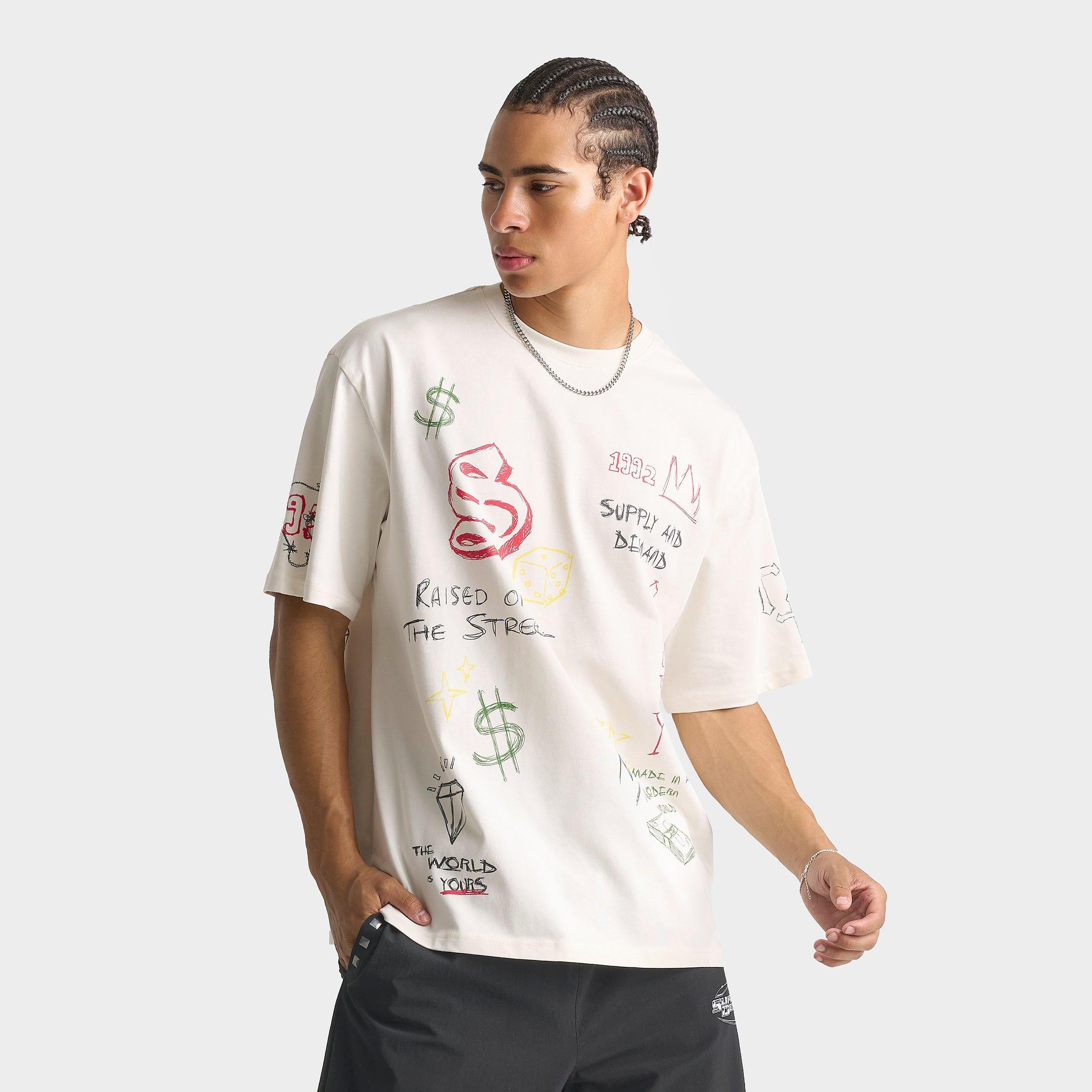 Click here for Supply & Demand Mens Scribe T-Shirt in Egret Size:... prices