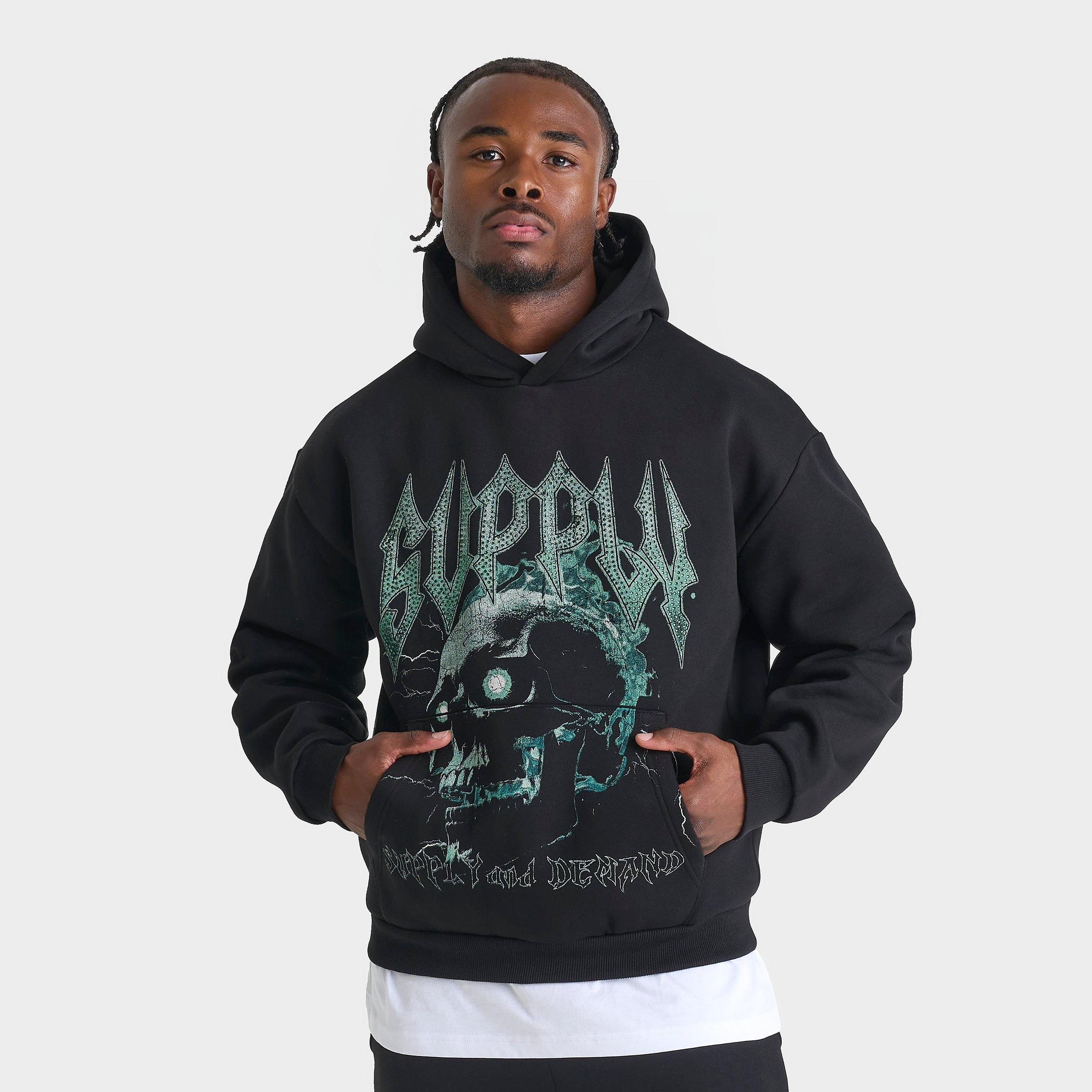 Click here for Supply & Demand Mens Voltage Fleece Hoodie in Blac... prices