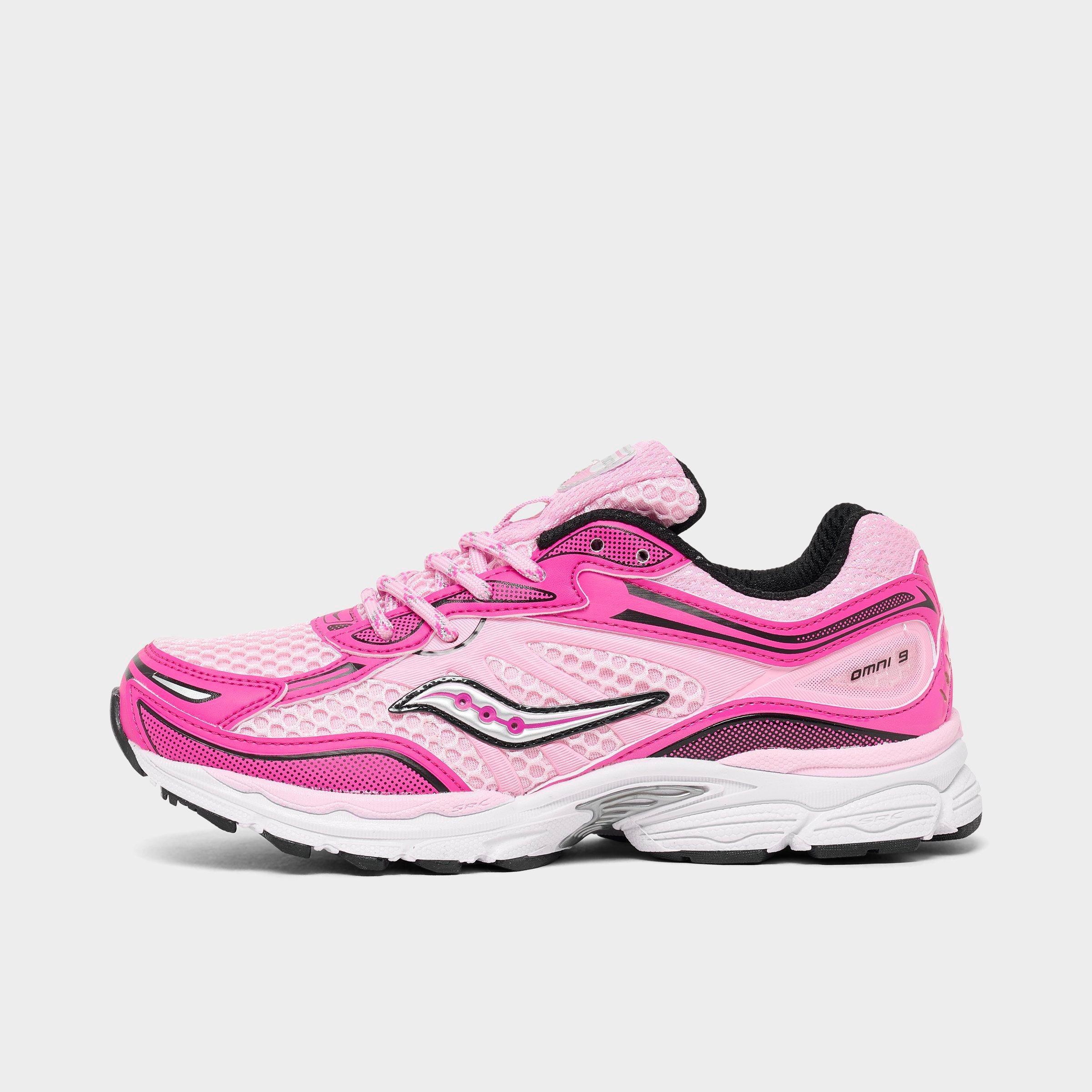 Click here for Saucony Big Kids Omni 9 Casual Shoes in Fuschia/Pi... prices