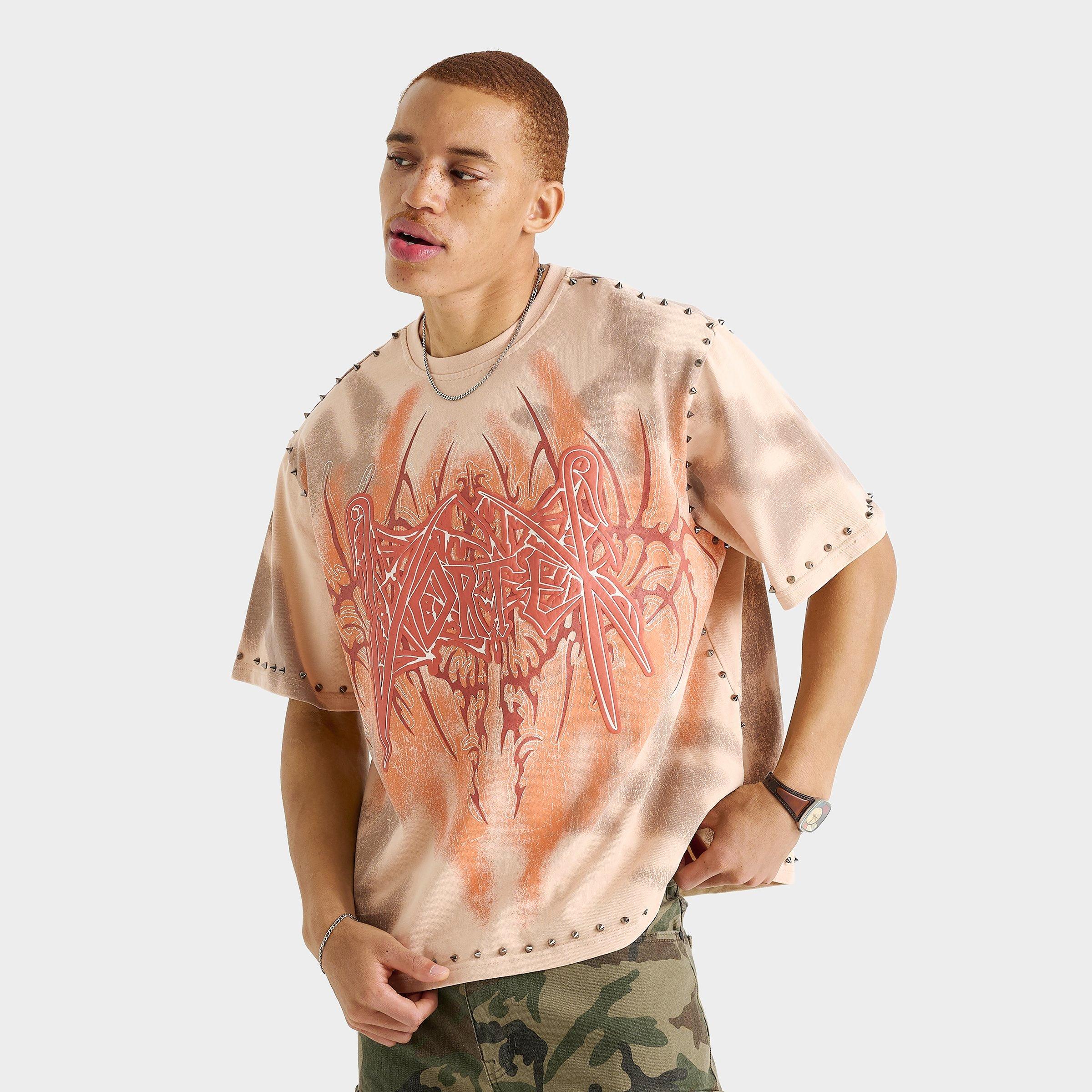 Click here for Smoke Rise Mens Ascended Studded T-Shirt in Smoke... prices