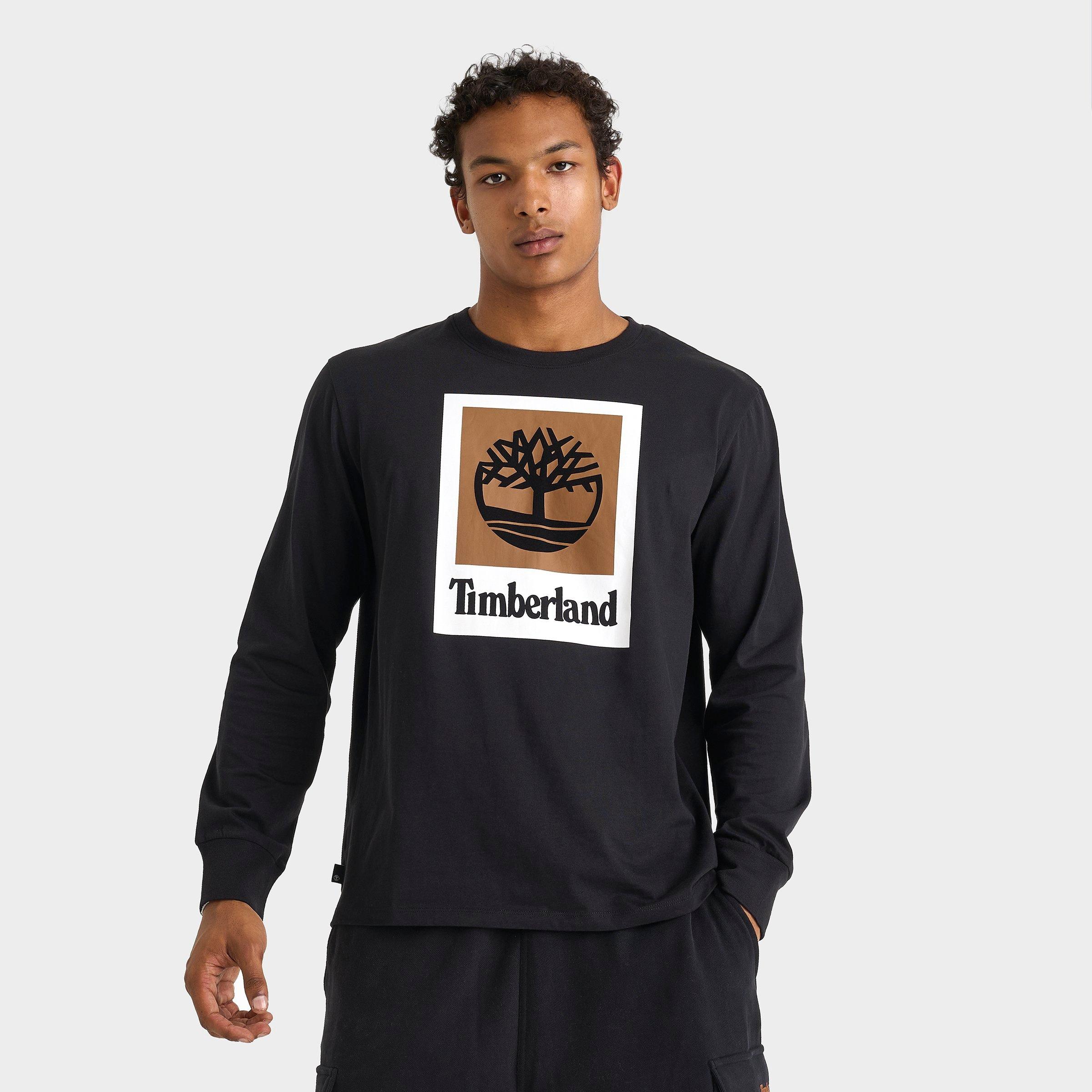 Click here for Timberland Mens Stack Logo Long-Sleeve T-Shirt in... prices