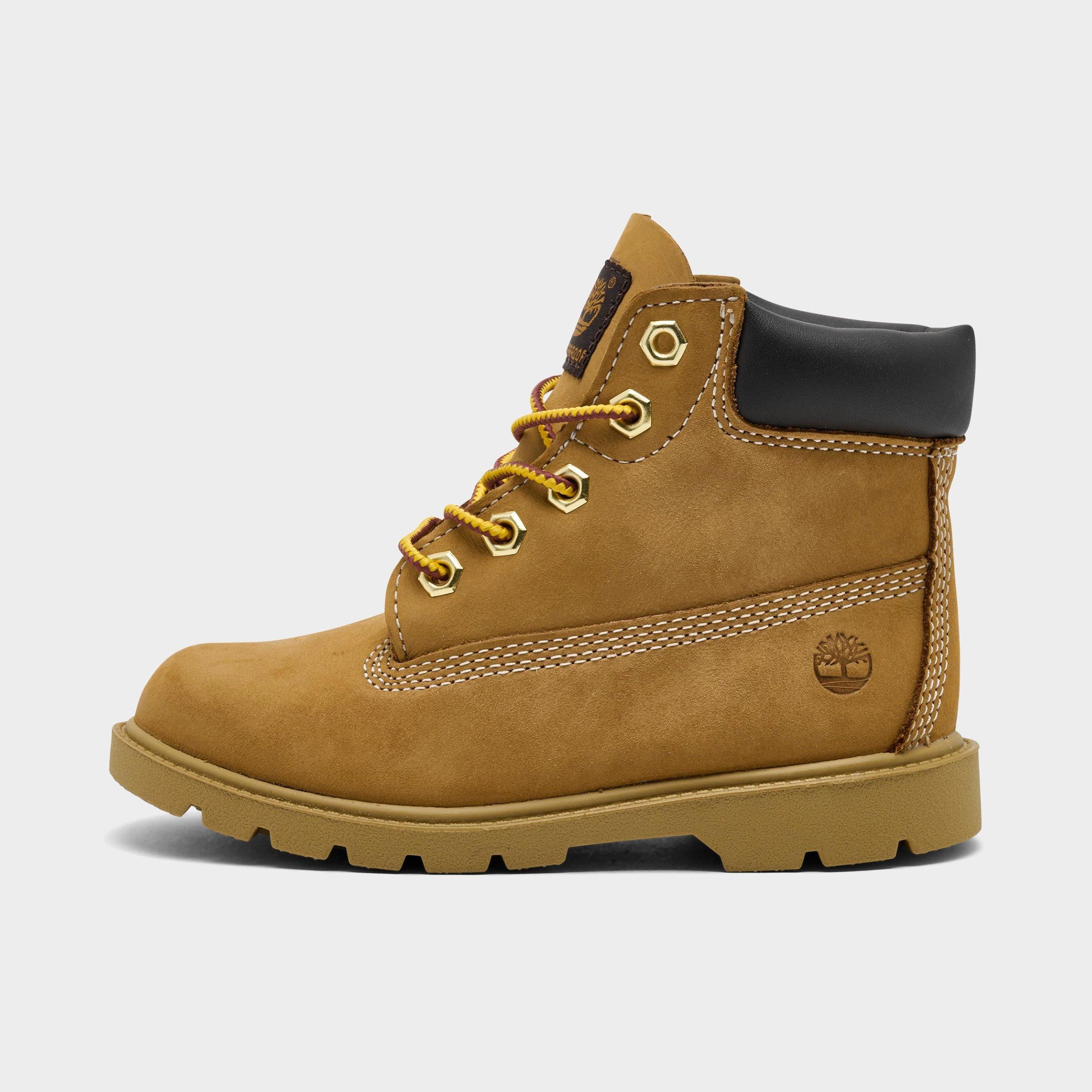 Click here for Timberland Kids Toddler 6 Inch Classic Boots in Wh... prices
