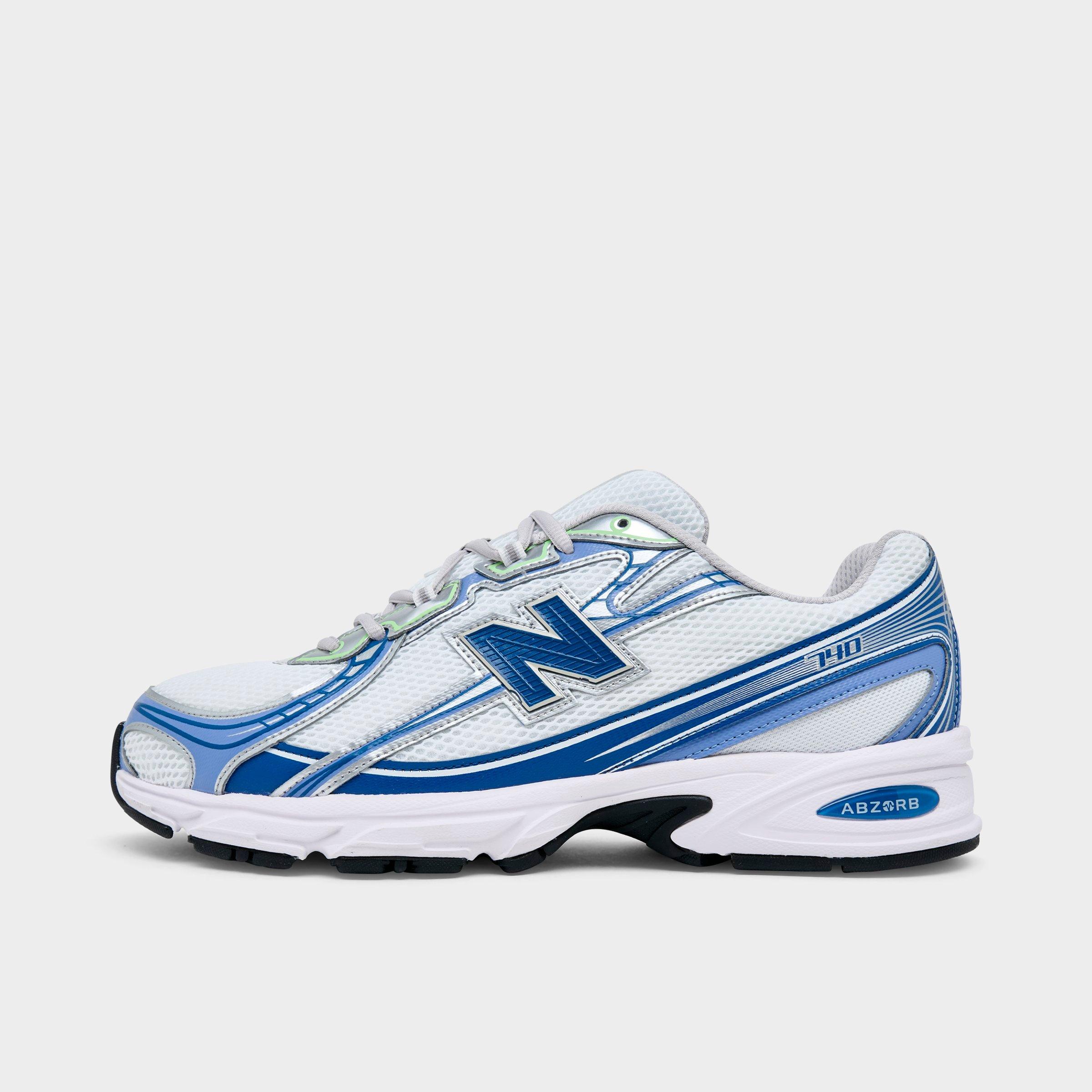 Click here for New Balance Mens 740 Casual Shoes in White/Magic B... prices