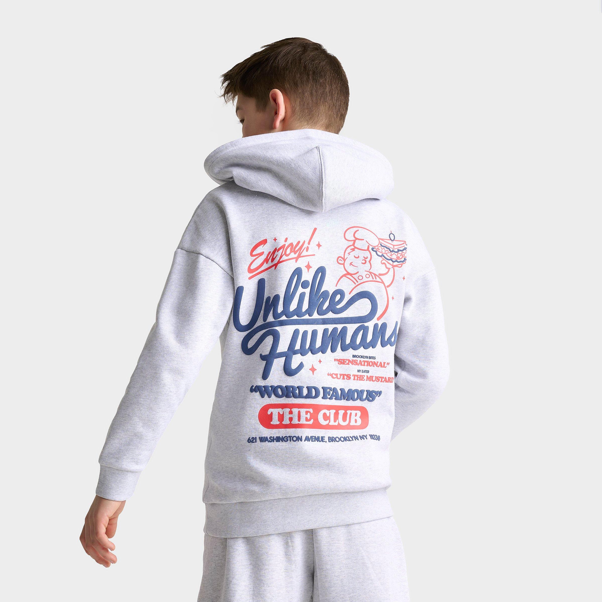 Click here for Unlike Humans Big Kids Club Deli Pullover Hoodie i... prices