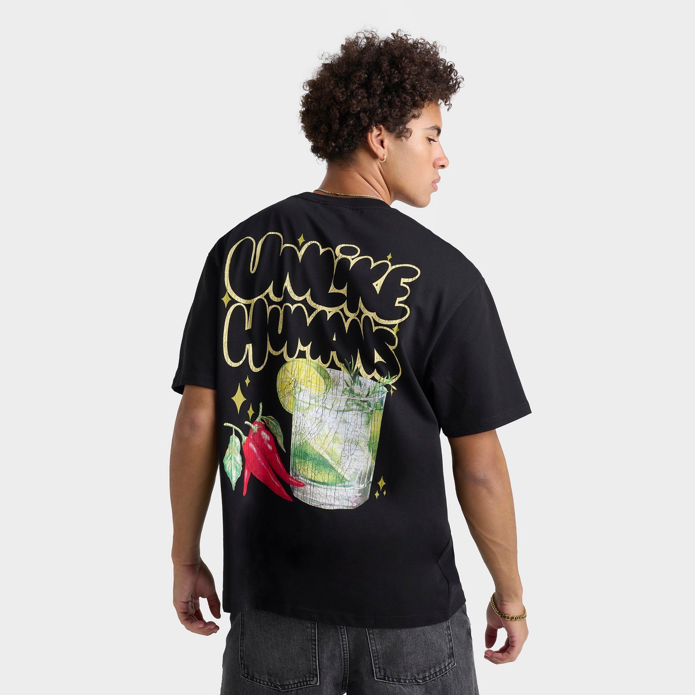 Click here for Unlike Humans Mens Margs T-Shirt in Black Size: XL prices