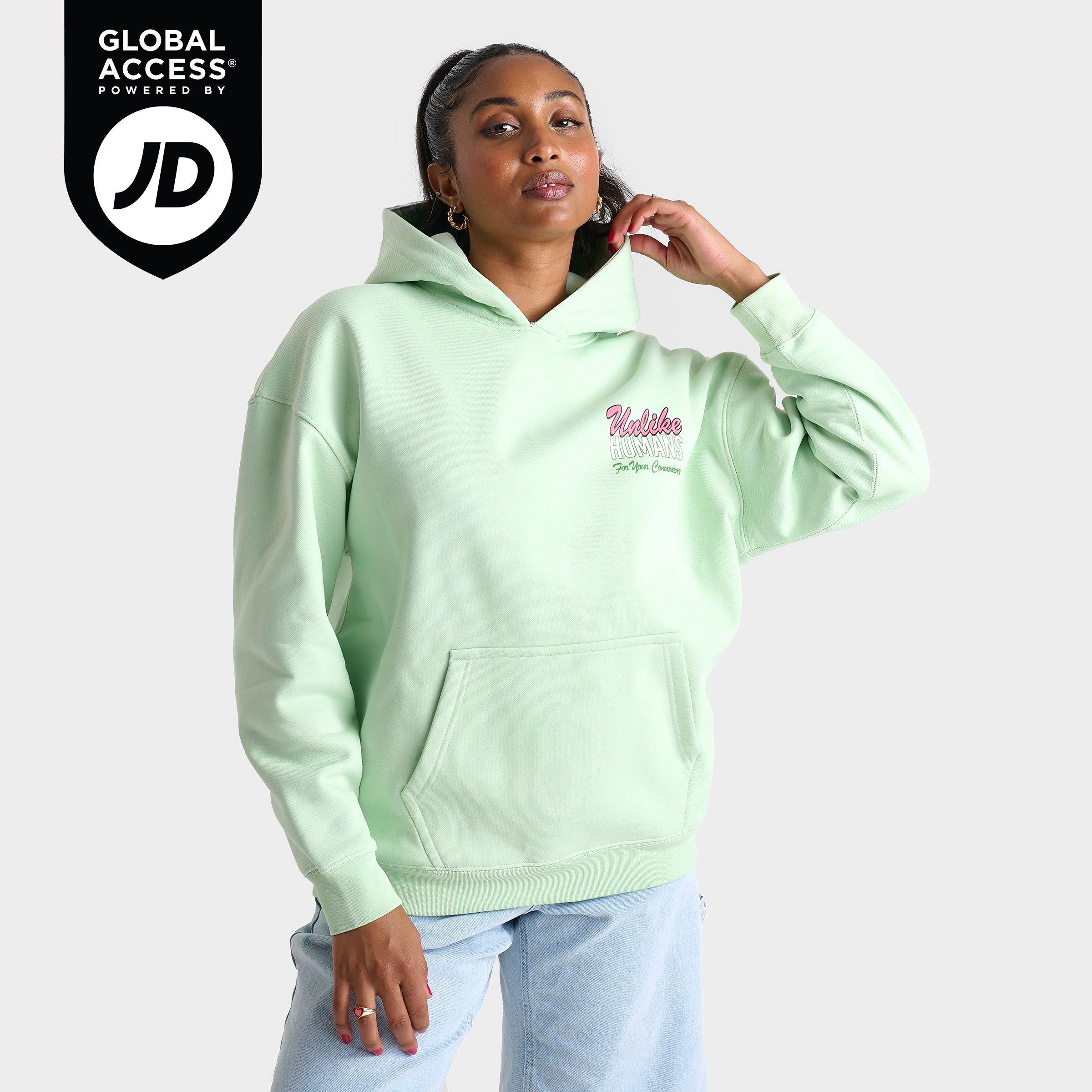 Click here for Unlike Humans Womens Lemon Pullover Hoodie in Sage... prices