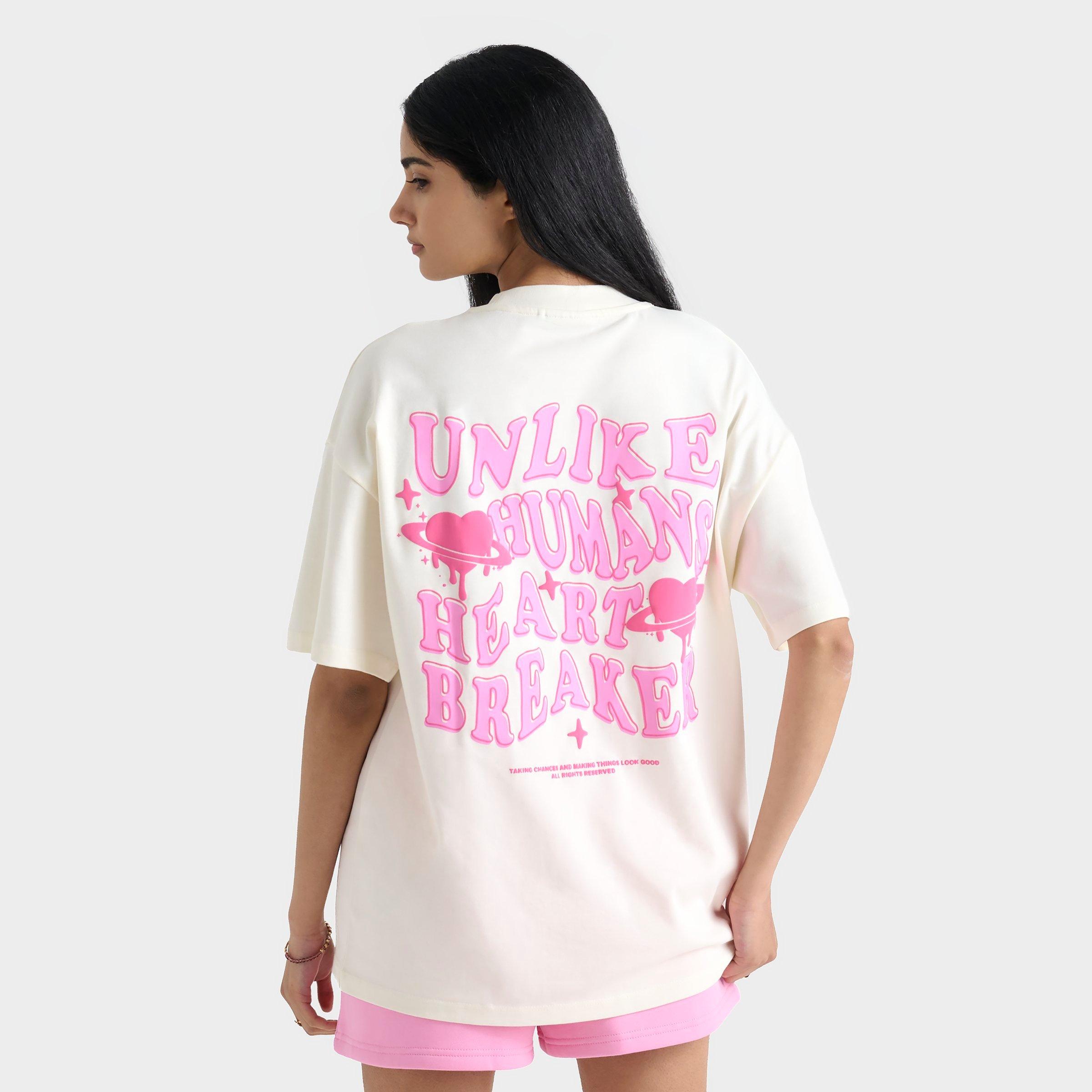 Click here for Unlike Humans Womens Heartbreaker T-Shirt in Tofu... prices