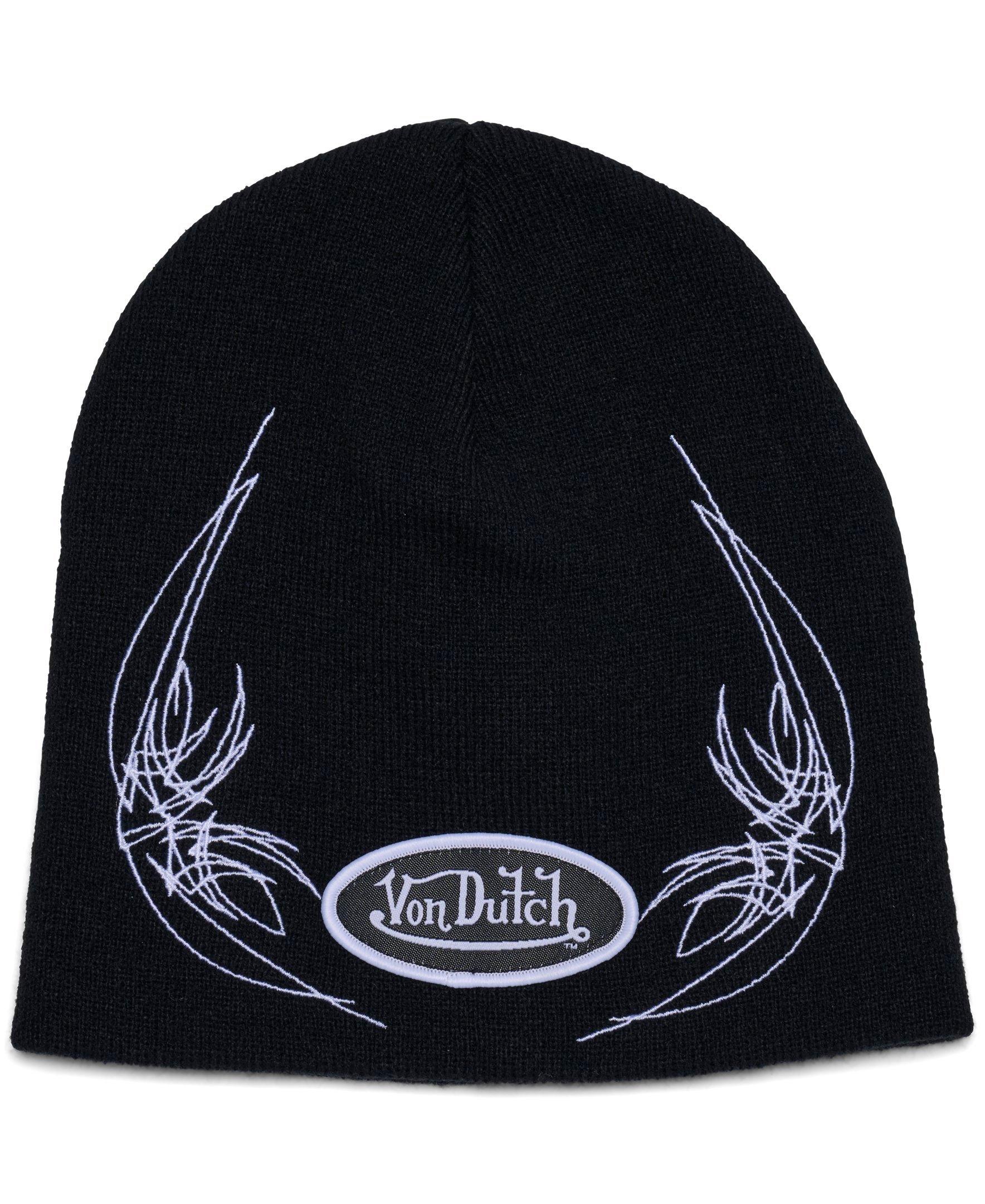 Click here for Von Dutch Doberpin Beanie Hat in Black/White prices