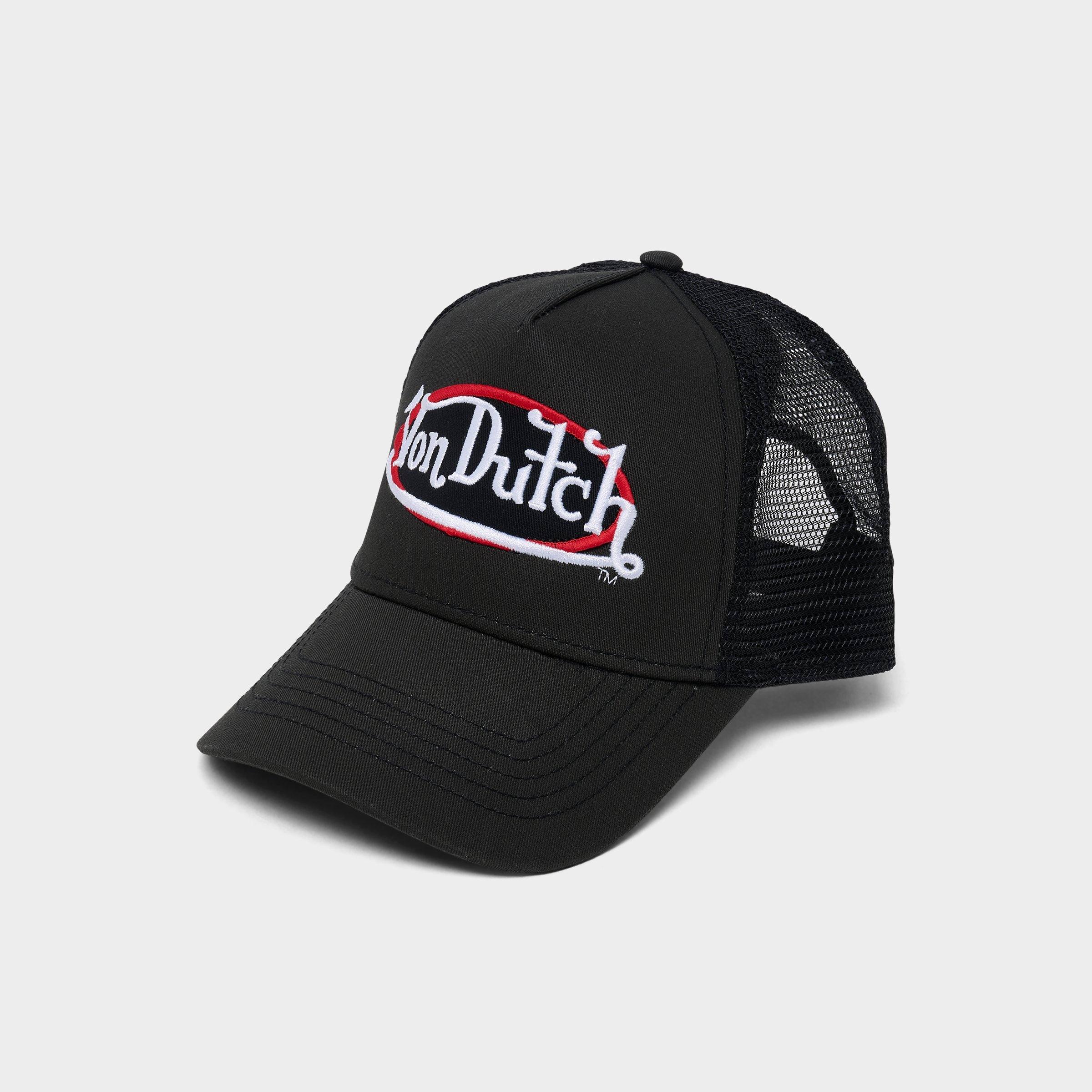 Click here for Von Dutch Overflow Trucker Hat in Black/White prices