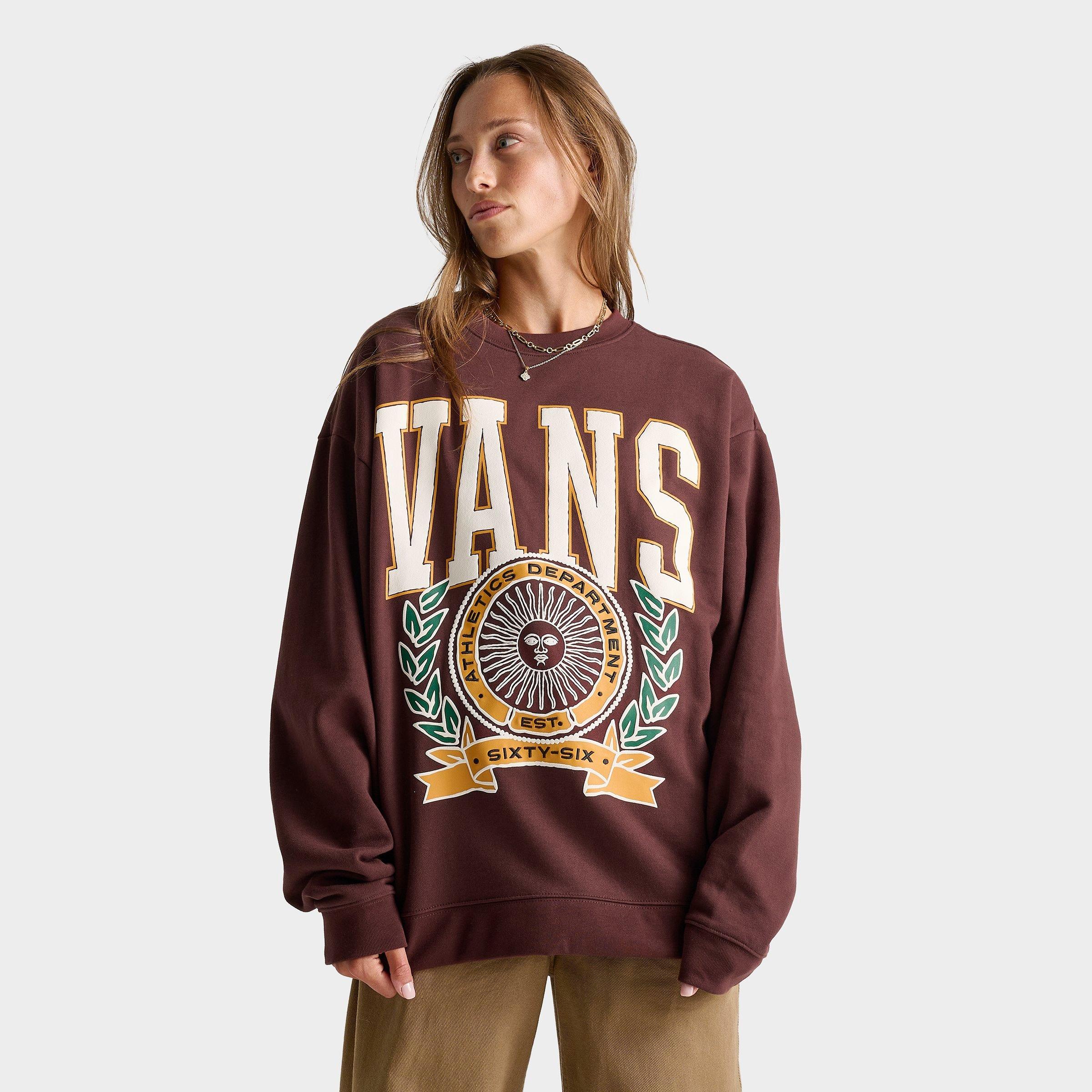 Click here for Womens Vans First Team Oversized Crewneck Sweatshi... prices
