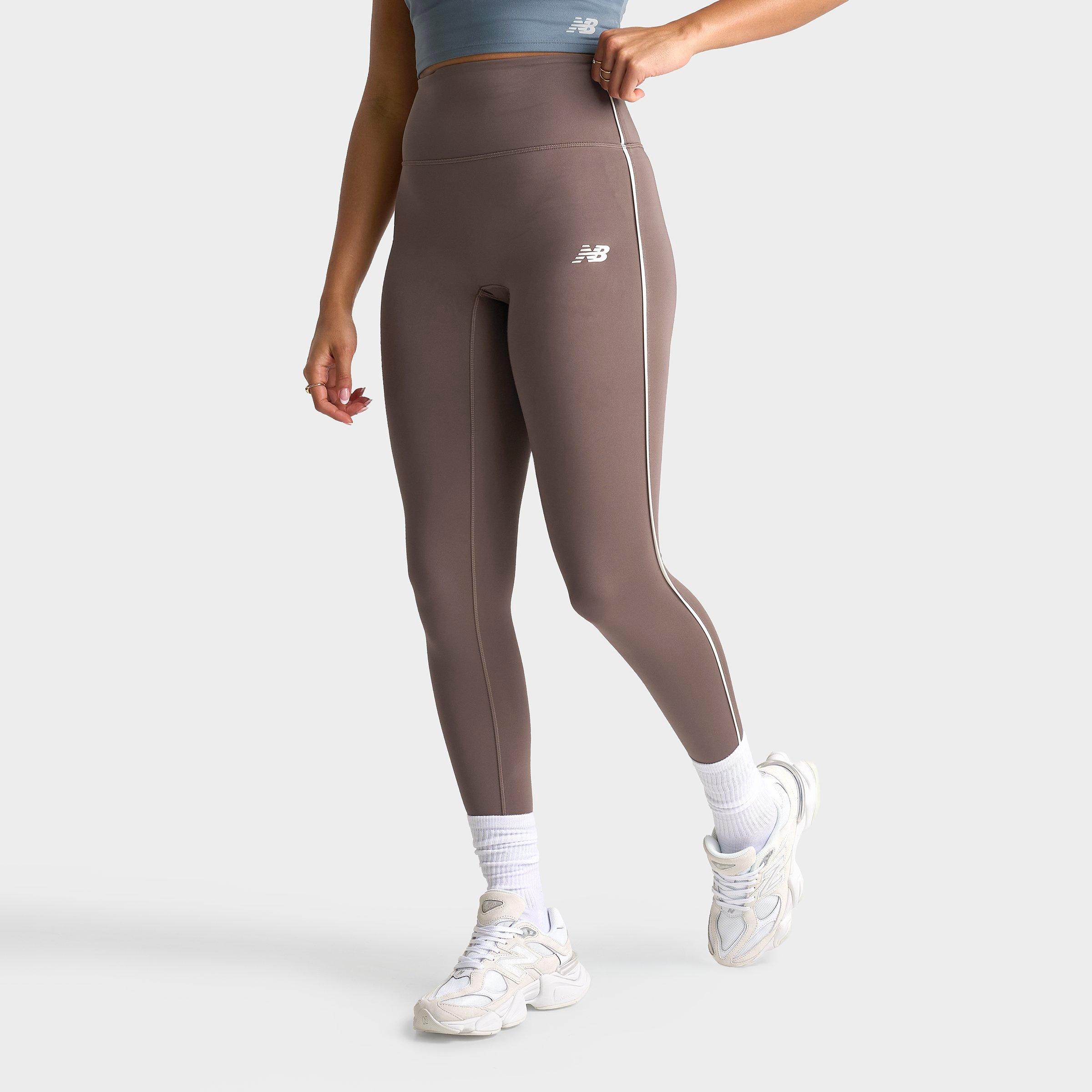 Click here for New Balance Womens Piped Training Leggings in Cort... prices