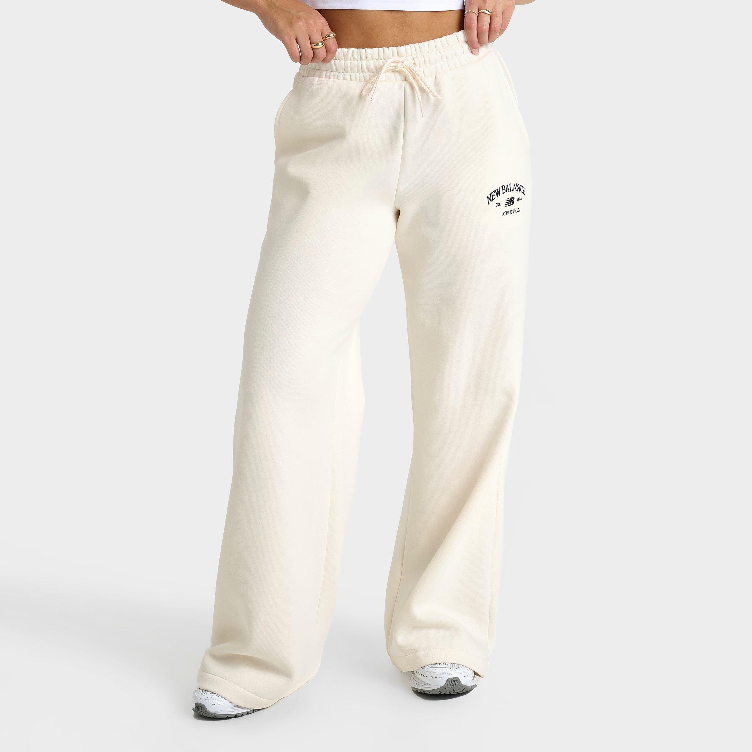 Click here for New Balance Womens Rise Wide-Leg Fleece Jogger Pan... prices